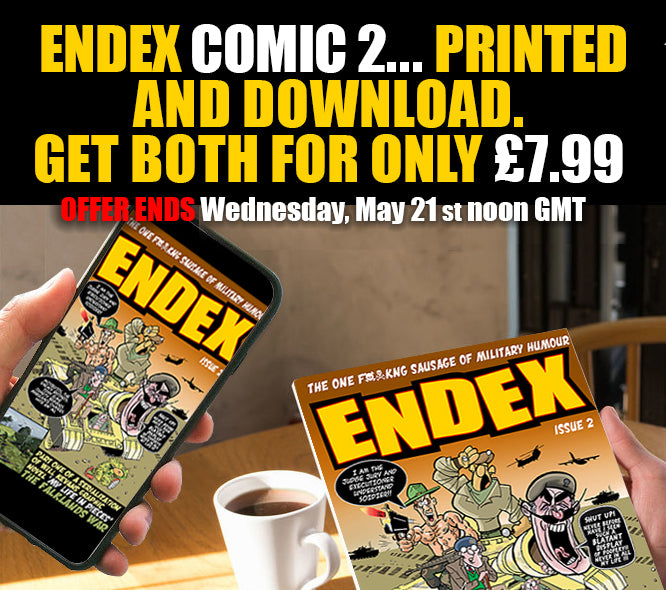 Issue Two Print & Digital Bundle – ENDEX COMIC