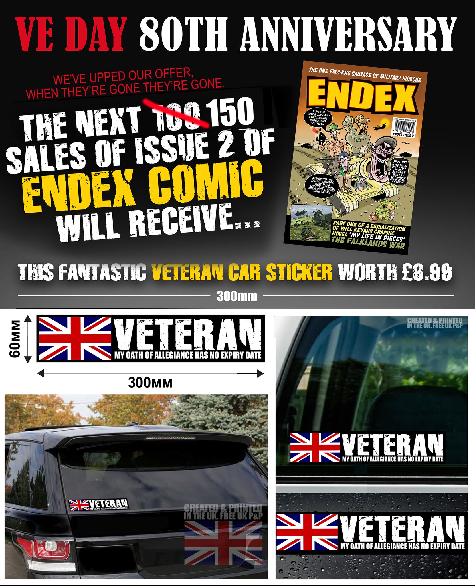 VE Day 80 Special Offer – ENDEX COMIC