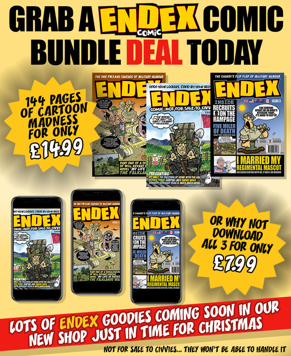 ENDEX Comic Bundle Issues 1–3 (Digital Download) Veteran Created ...